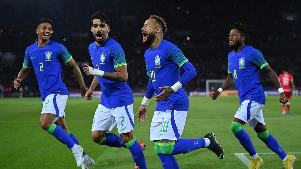 Brasil golea por 5-1 a Túnez - CGTN en Español