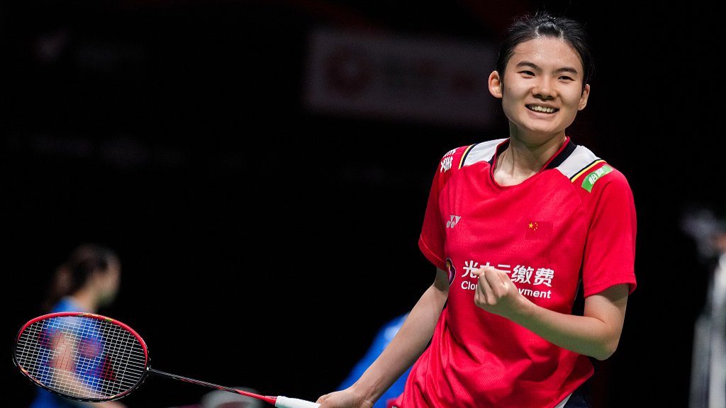 Han Yue sorprende a Marín por 21-15 y 22-20 en el Abierto de Dinamarca de bádminton - CGTN en ...
