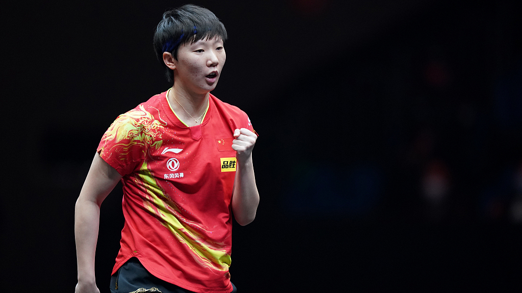 Serie Mundial de Tenis de Mesa: Wang Mangyu derrota a Han 6-11, 11-6 ...