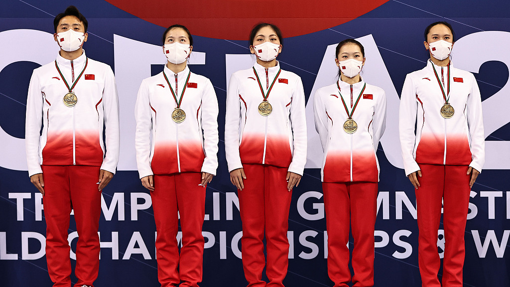 China gana el oro en la prueba femenina por equipos en el Campeonato ...