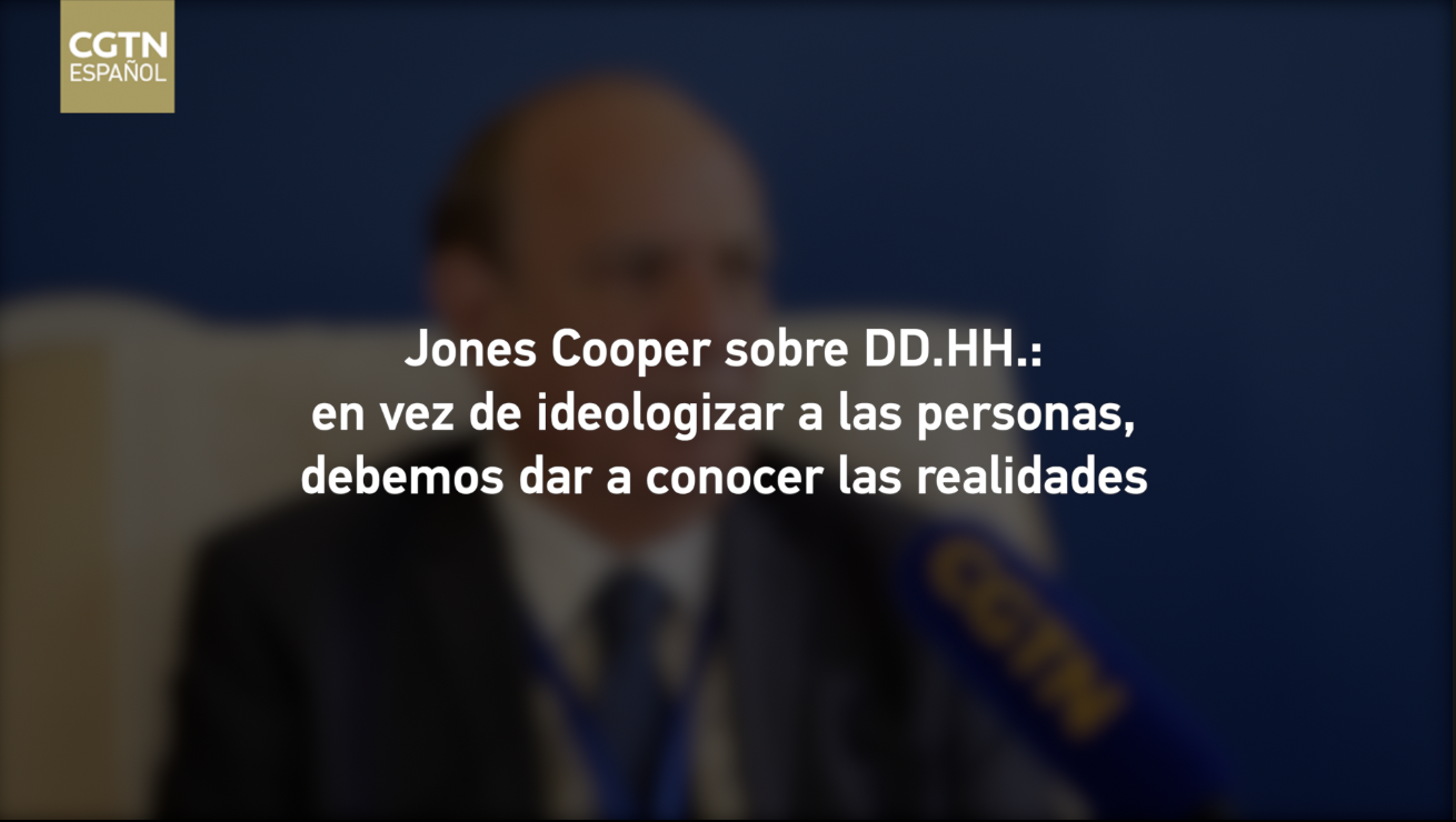 Jones Cooper sobre DD.HH.: en vez de ideologizar a las personas ...