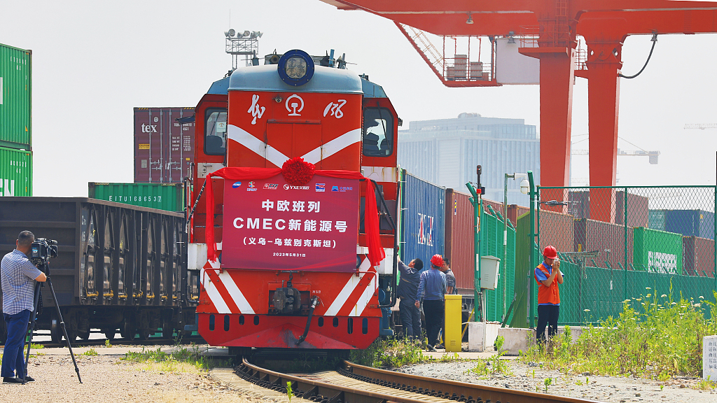 Servicios de trenes de carga China-Europa se expanden en período enero-mayo - CGTN en Español