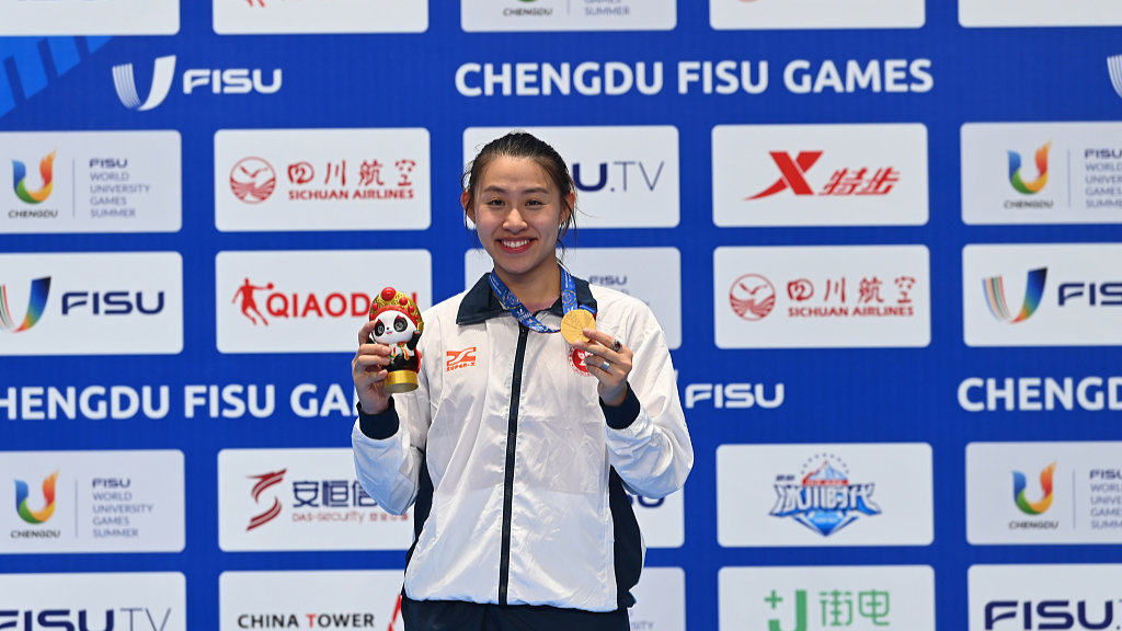 Juegos Mundiales Universitarios: Kaylin Hsieh se proclama campeona en espada individual - CGTN ...