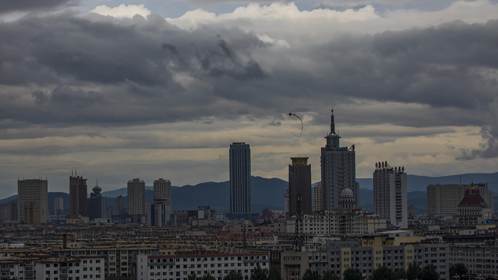 El tifón Khanun provoca fuertes lluvias en el noreste de China - CGTN ...