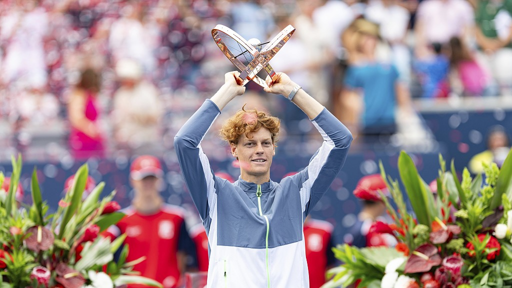 Abierto de Toronto: Jannik Sinner vence en la final a Alex de Minaur por 6-4 y 6-1 - CGTN en Español