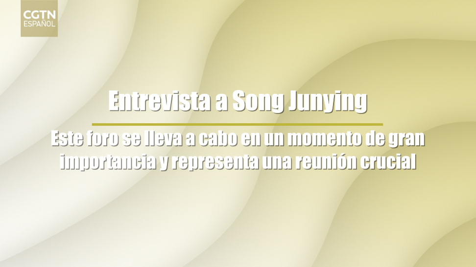 Entrevista a Song Junying: Este foro se lleva a cabo en un momento de ...
