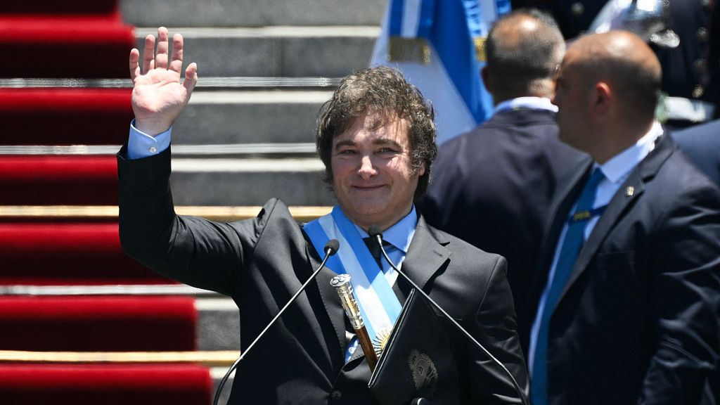 Javier Milei asume la presidencia de Argentina - CGTN en Español