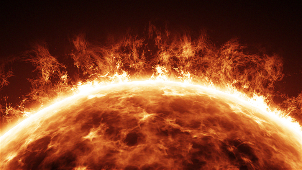 NASA informa sobre fuerte erupción solar - CGTN en Español