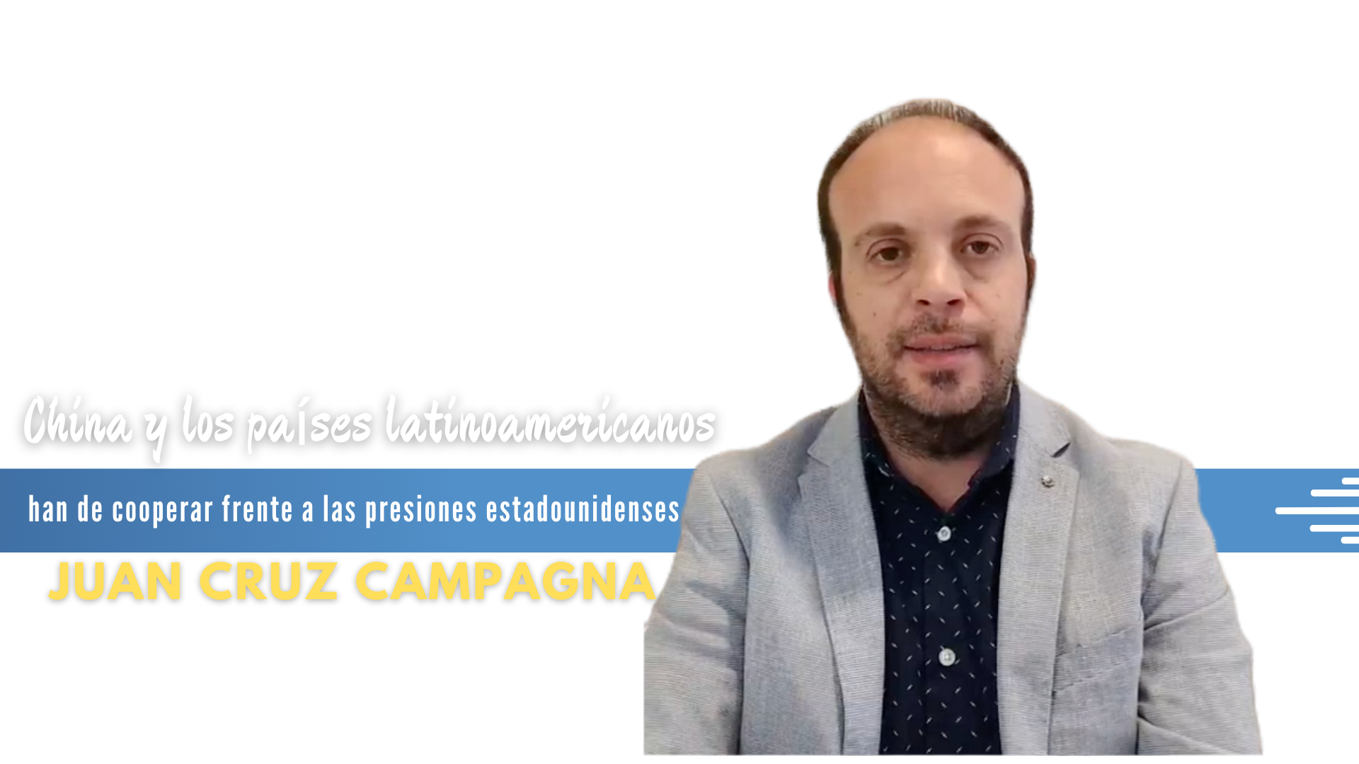 Juan Cruz Campagna, académico argentino: "China y los países ...