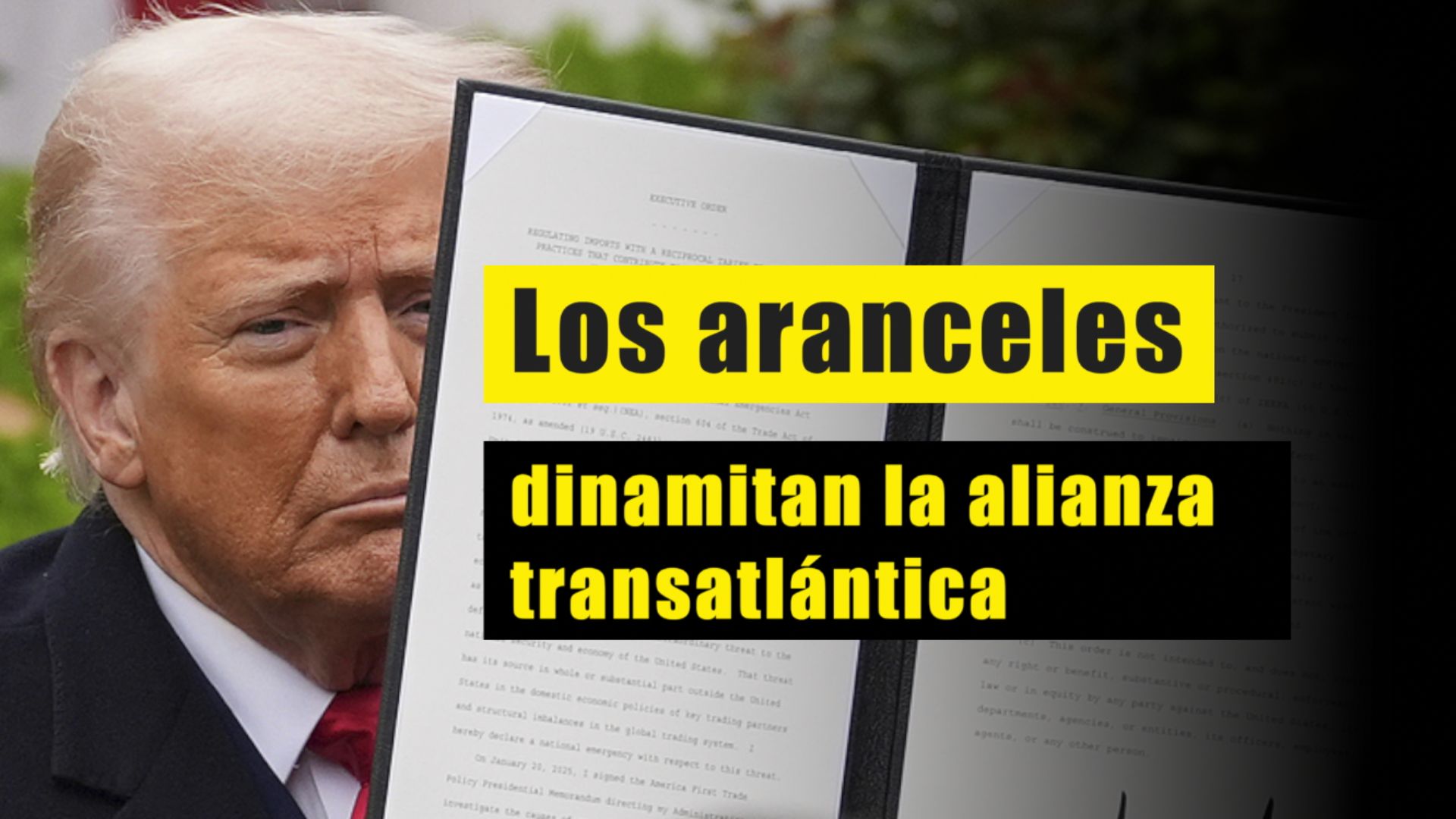 Los aranceles dinamitan la alianza transatlántica - CGTN en Español